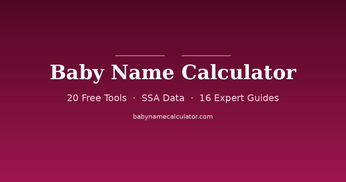 Most Popular Baby Names 2025 – Complete SSA Top 100 With Trends